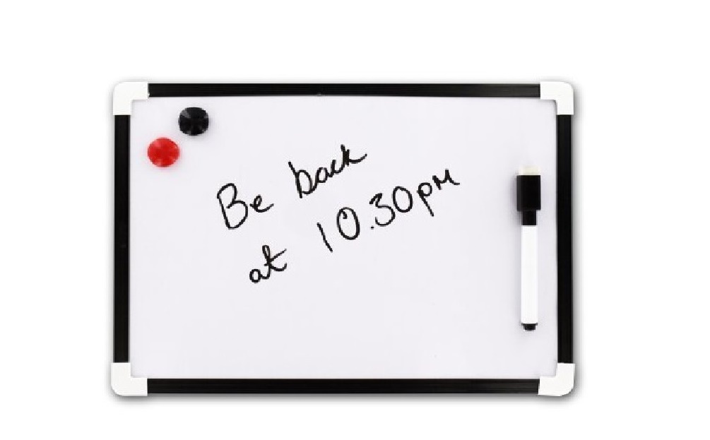 Shopping List Mini White Board Small A4 To Do Drawing Art Whiteboard ...