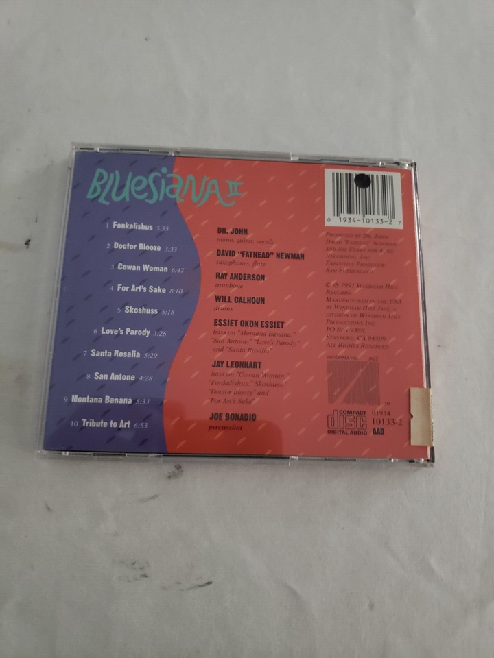 Bluesiana II * by Bluesiana Triangle (CD, Aug-1991, Windham Hill Jazz ...