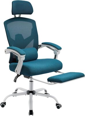 Ergonomic Office Chair High Back Computer Chair with Adjustable Lumbar ...
