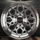 FALCON TX3 EVO 6x139.7 6x5.5 17x9 -12 OFFSET MACHINE FACE MESH TRUCK 4 ...