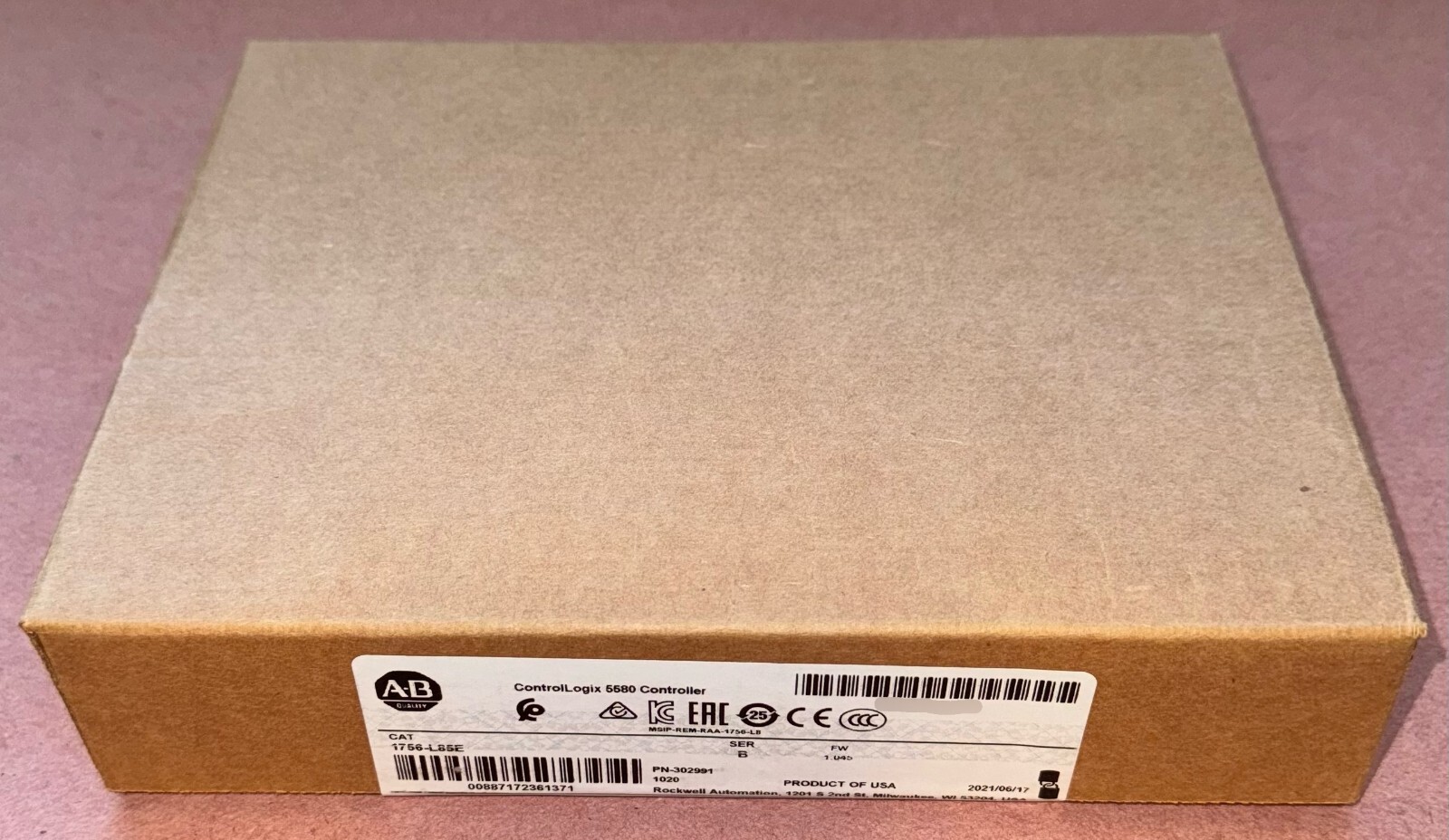 Allen-Bradley 1756-L85E ControlLogix 5580 Controller for sale online | eBay