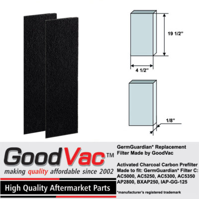 GoodVac Pre-Filter For Germ Guardian AC5000 Filter C Carbon Filter | eBay
