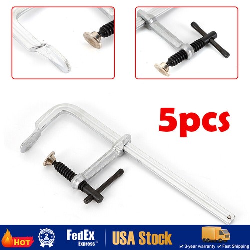 F Style Welding Clamps Heavy Duty Forged Solid Steel Clamp Set 500kg ...