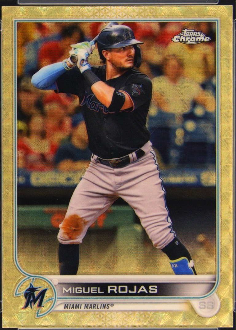 2022 Topps Chrome Sapphire Edition - Miguel Rojas #544 SuperFractor /1 ...
