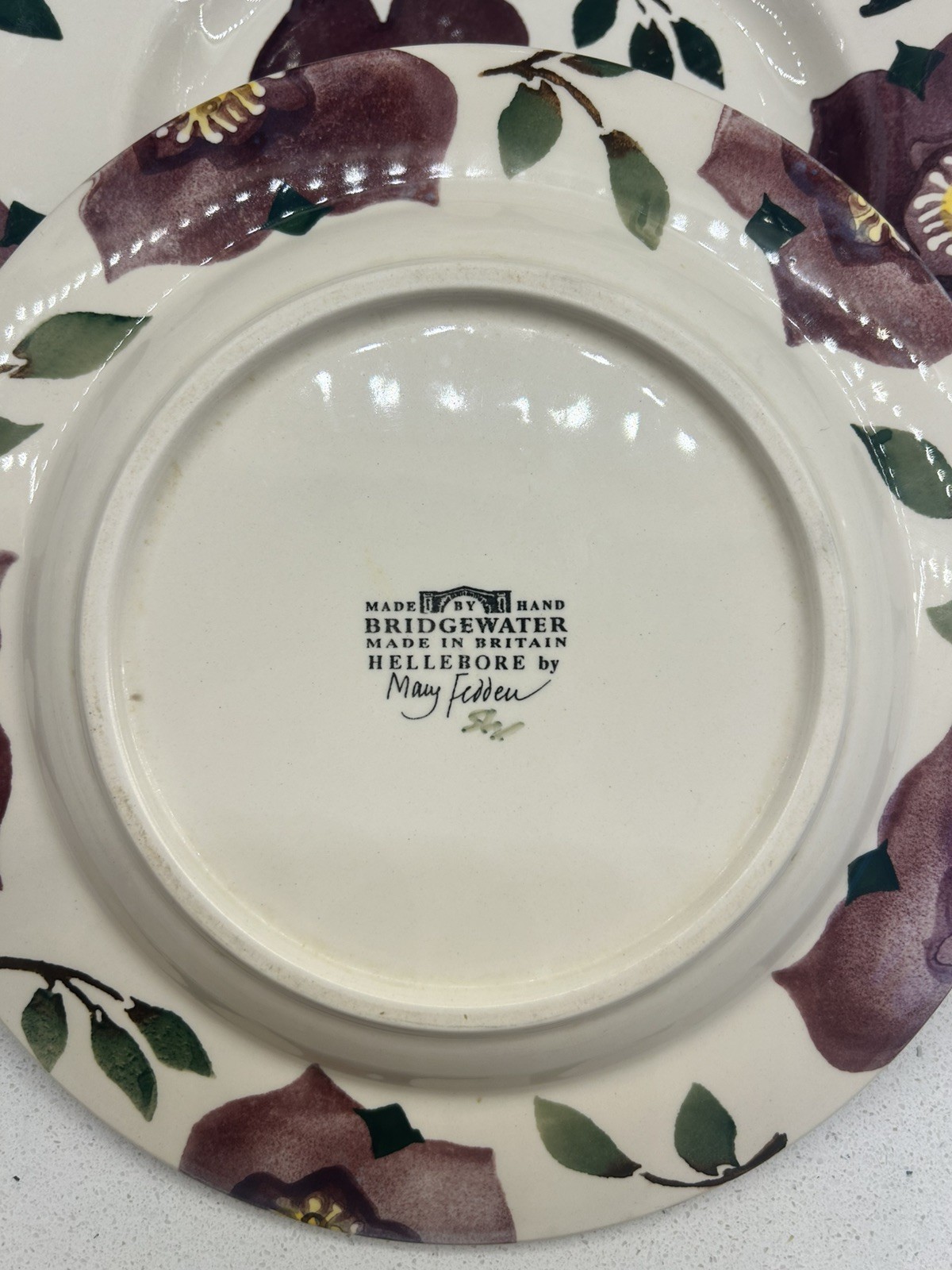 3 x Emma Bridgewater Hellebore by Mary Fedden Side Plate 8.5" / 21.5cm ...