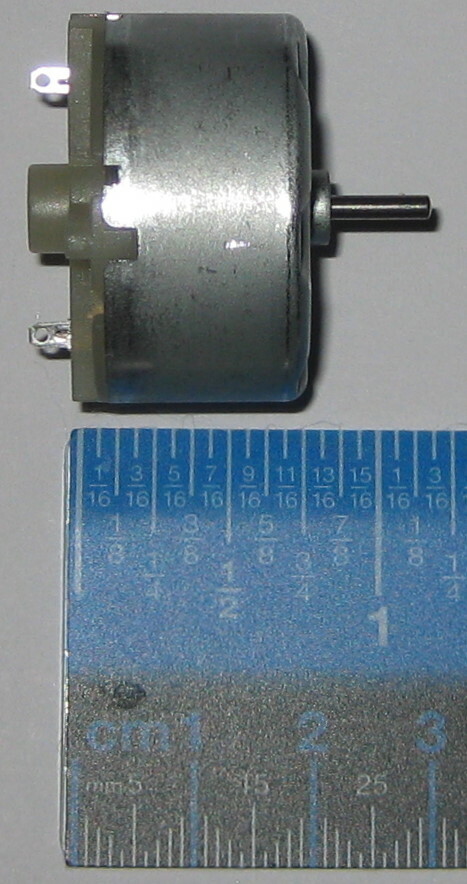 RF-500 DC Motor - 6 VDC 4300 RPM Fisher Price Swing Motor RF-500TB ...