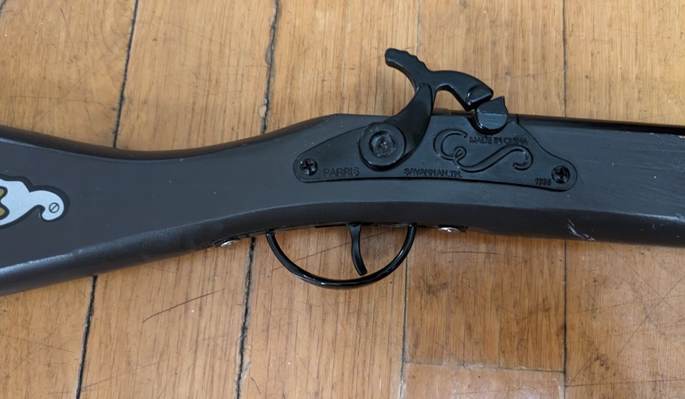 Vintage Toy Cap Gun Musket Rifle,Civil War Replica Parris, Savannah 37. ...