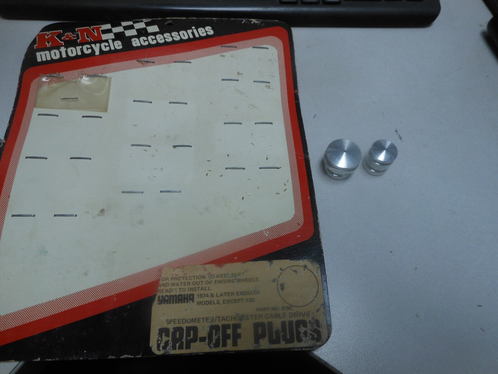 K&N Speedometer/Tachometer Cable Drive Cap-Off Plugs Fits: Yamaha 74 ...