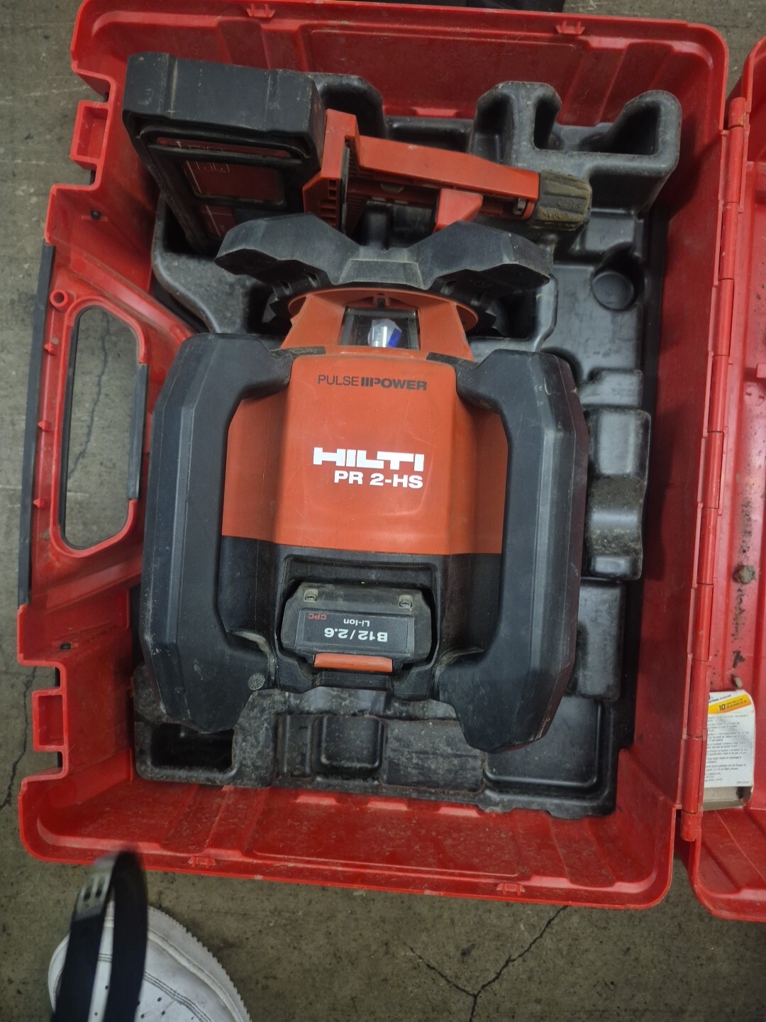 Hilti Pr 2-hs Laser Level With Hilti Pra 20 | eBay
