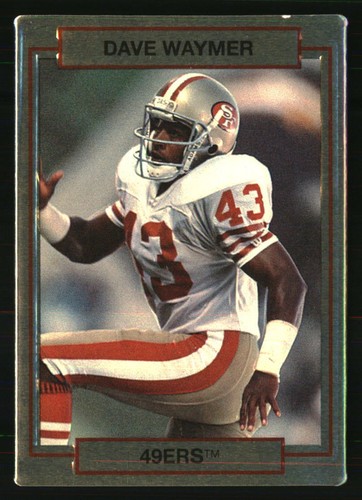Dave Waymer 1990 Action Packed Rookie/Update #73 FOOTBALL Card | eBay