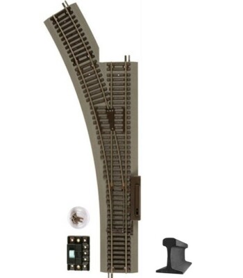 Atlas HO Scale ~ New ~ True Track Left Hand Remote 22″ Radius Snap ...