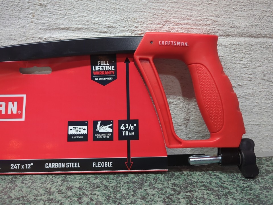 CRAFTSMAN Hand Saw, 12-Inch Hacksaw (CMHT20138) | eBay