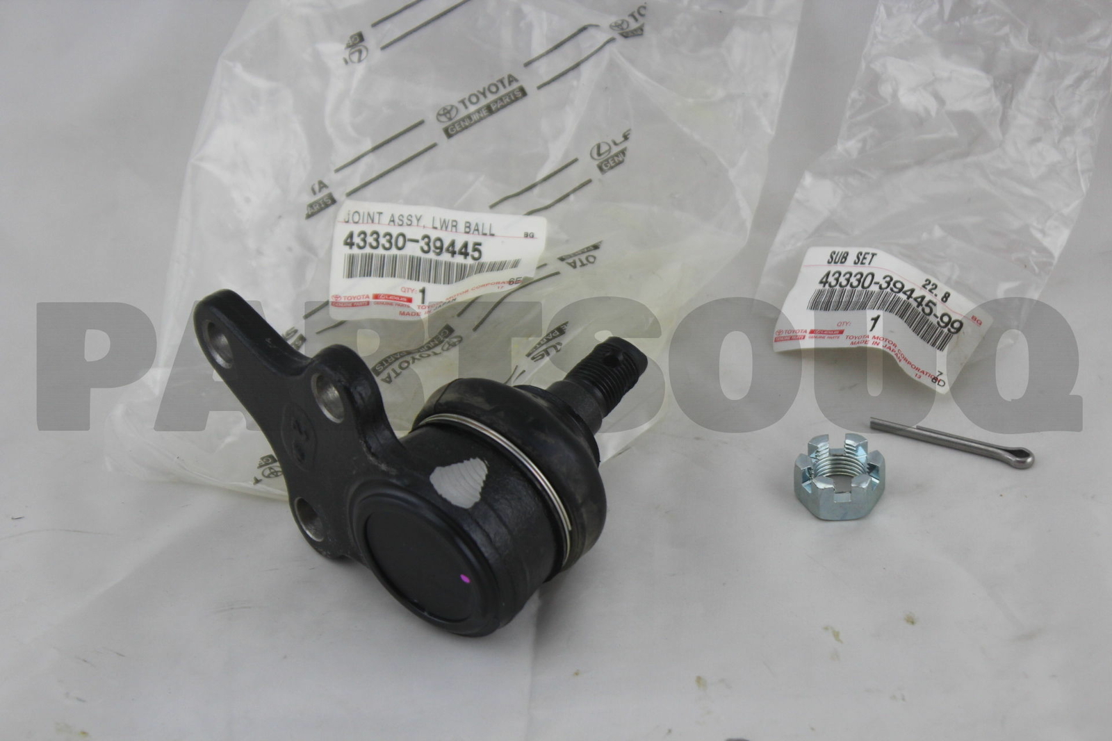 4333039445 Genuine Toyota JOINT ASSY, LOWER BALL, FRONT, RH/LH 43330 ...