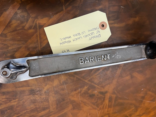 BARIENT 10" LOCKING WINCH HANDLE CHROME W/ BLACK HANDLE | eBay