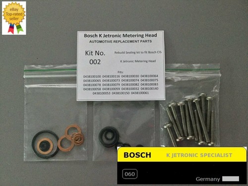 KIT 2 SEAL REPAIR BOSCH K JETRONIC fuel metering head / distributor | eBay