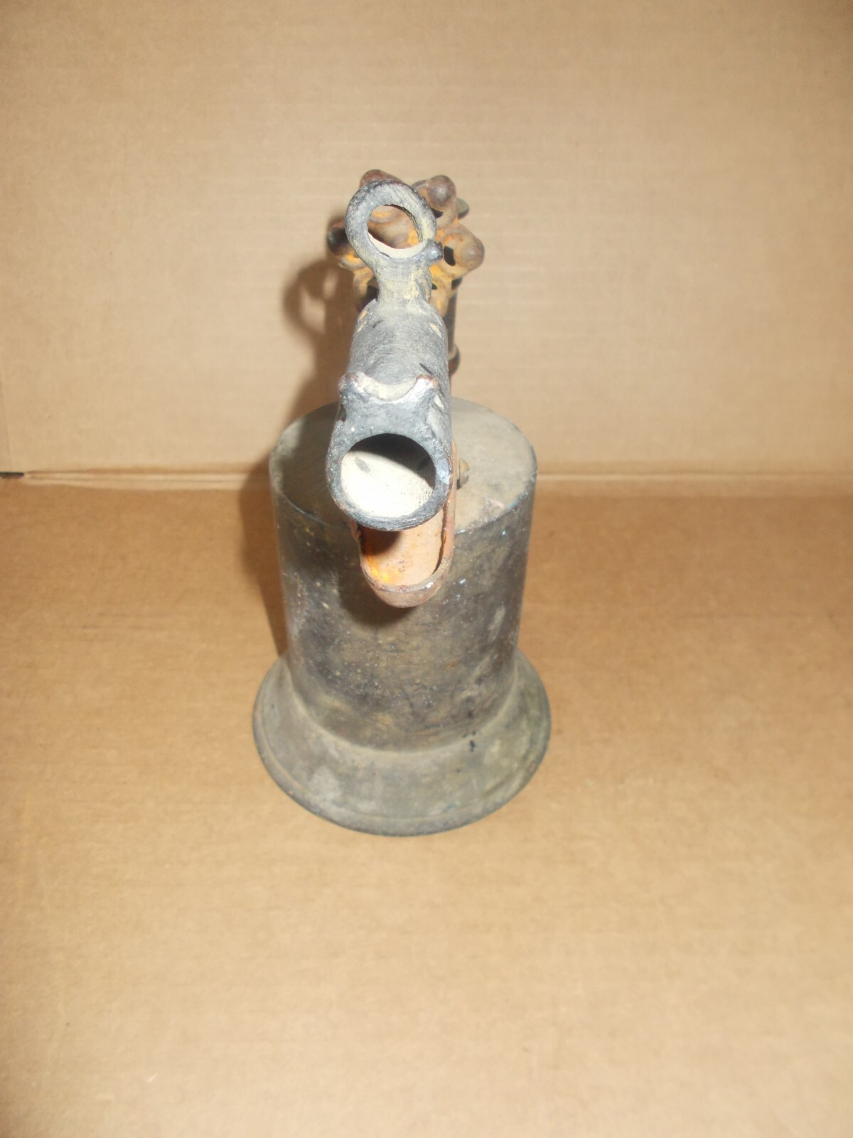 Detroit Torch Mfg Company Antique Brass Blow Torch (Gas/Kerosene) Pat ...