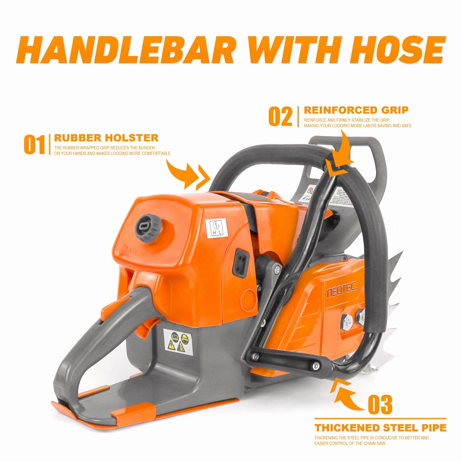 92cc Chainsaw Gas Power Head Compatible with MS660 066 G660 Milling ...