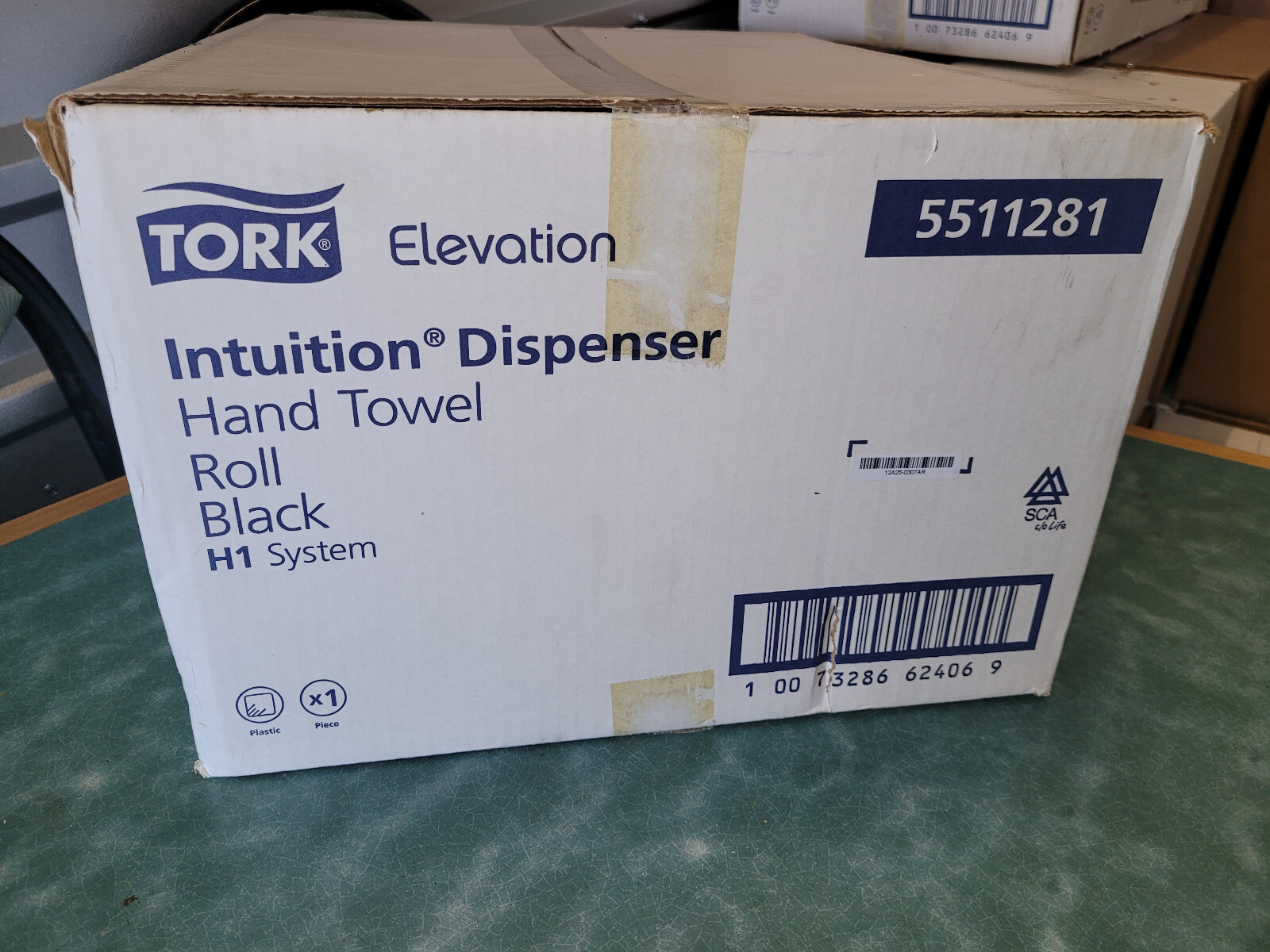 Tork 5511281 Dispenser with Intuition Sensor Resturaunt Style Paper ...