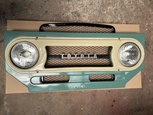 Vintage Toyota Land Cruiser FJ40 Front Bib Grille 110V Wall Hanger | eBay