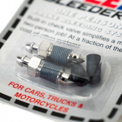 Speed Bleeder Brake Bleeder Screws (10mm, Stainless Steel, Set/2 ...