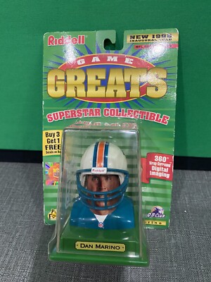 Dan Marino 1998 Riddell Game Greats Superstar Collectible Brand New ...