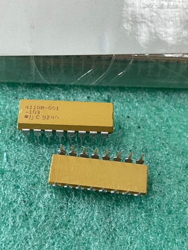 1x 4116R-001-103 10K 2% 2.25W Resistor Network, Thick Film, 10Kohm ...