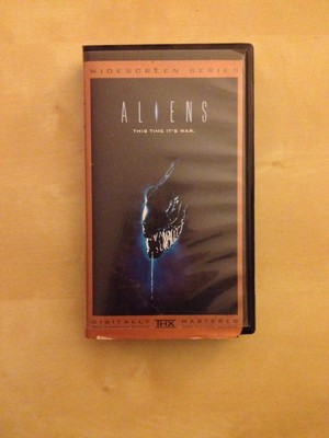 Aliens VHS Widescreen THX version. Collectors item. Rare Sigourney ...
