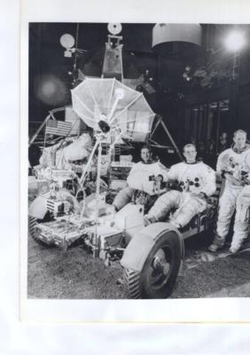 Apollo 15 David Scott, Alfred Worden, James Irwin 2/11/1971- UPI - 7 x ...