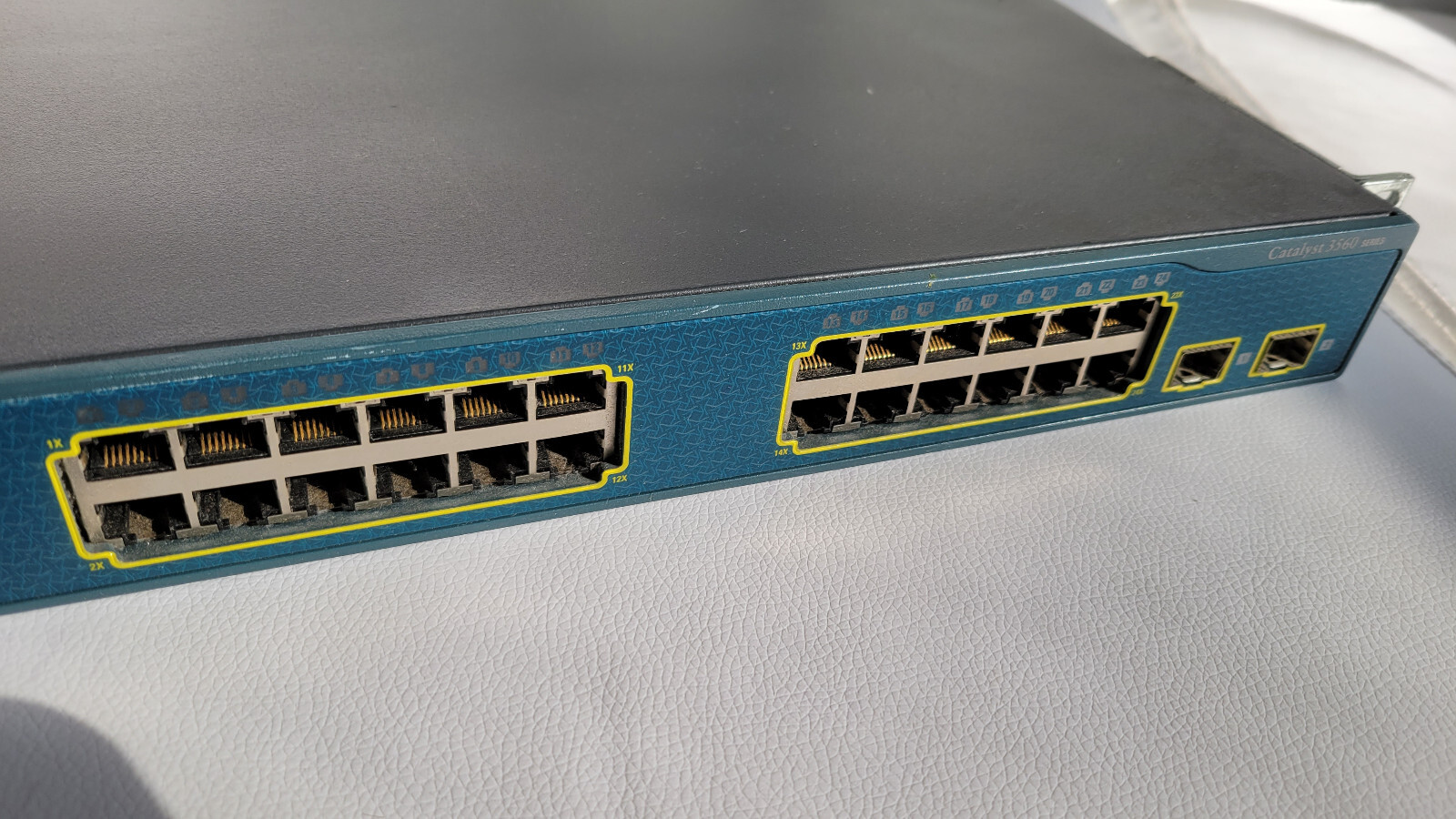 CISCO CATALYST 3560 24-PORT POE FAST ETHERNET NETWORK SWITCH ANATEL ...