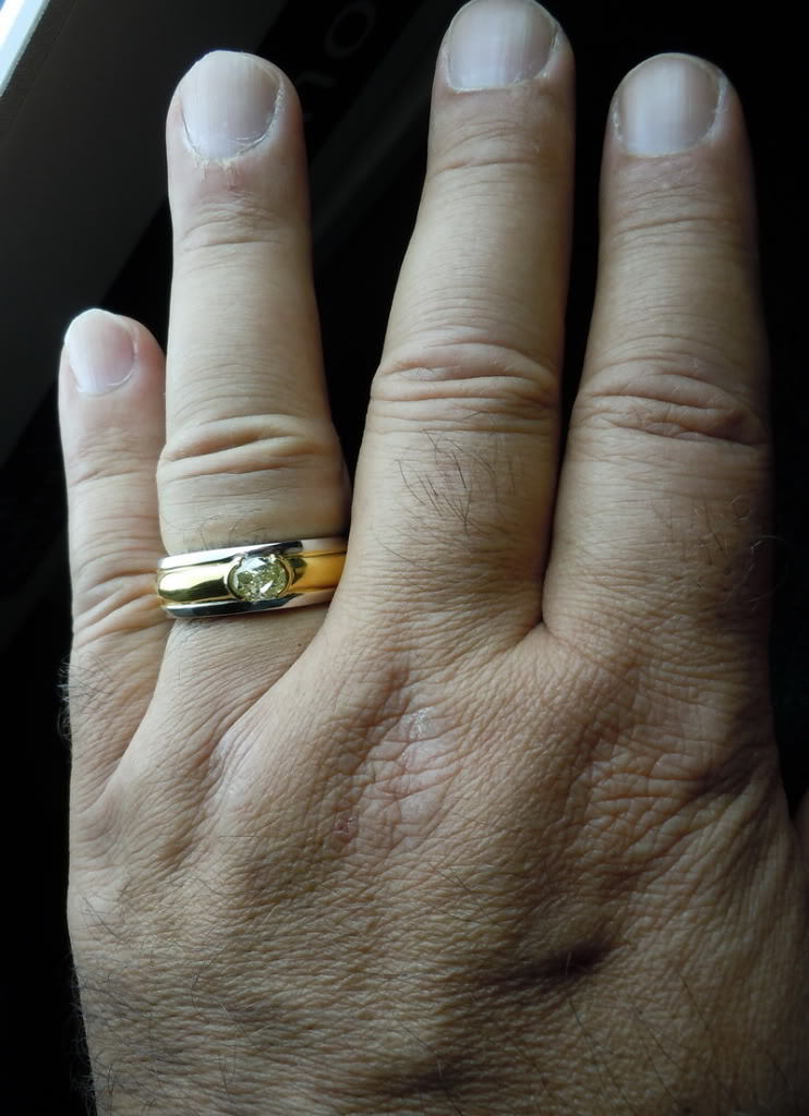 1.14ct Y-Z Oval GIA Massive Platinum 18kt uber ring R3991 Diamonds By ...