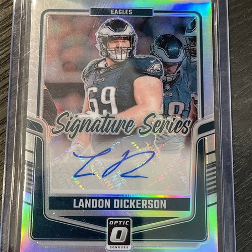 2024 Panini Donruss Optic Landon Dickerson Signature Series Auto Holo | eBay