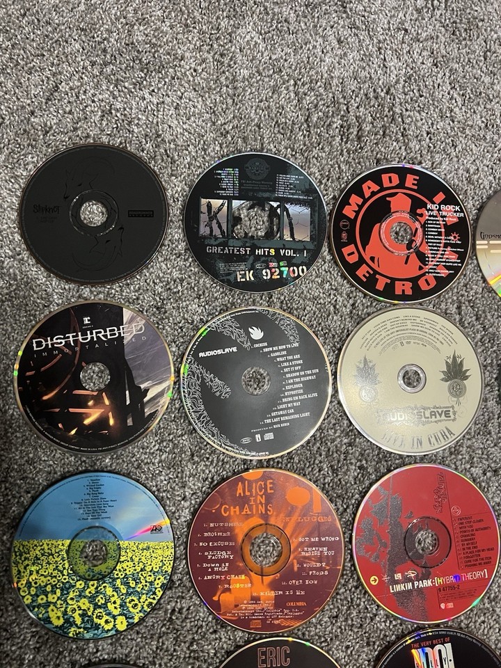 Lot Of 27 Rock /Metal Cds With Soft Case, No Cases | eBay
