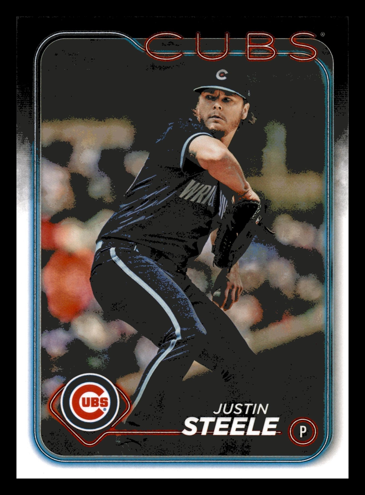 2024 Topps Justin Steele #318 Chicago Cubs Series 1 Mint | eBay