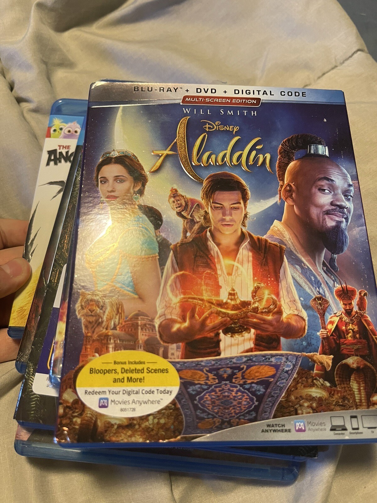 Blue Ray Lot Of 6 Featuring Aladdin, Dora, Angry Birds + More | eBay