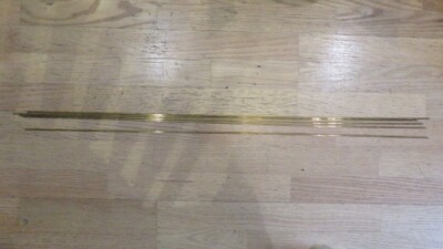 5 PCS 36 Inch 3/32" Brass Rod Solid Round Stock Lathe Bar Stock Crafts ...