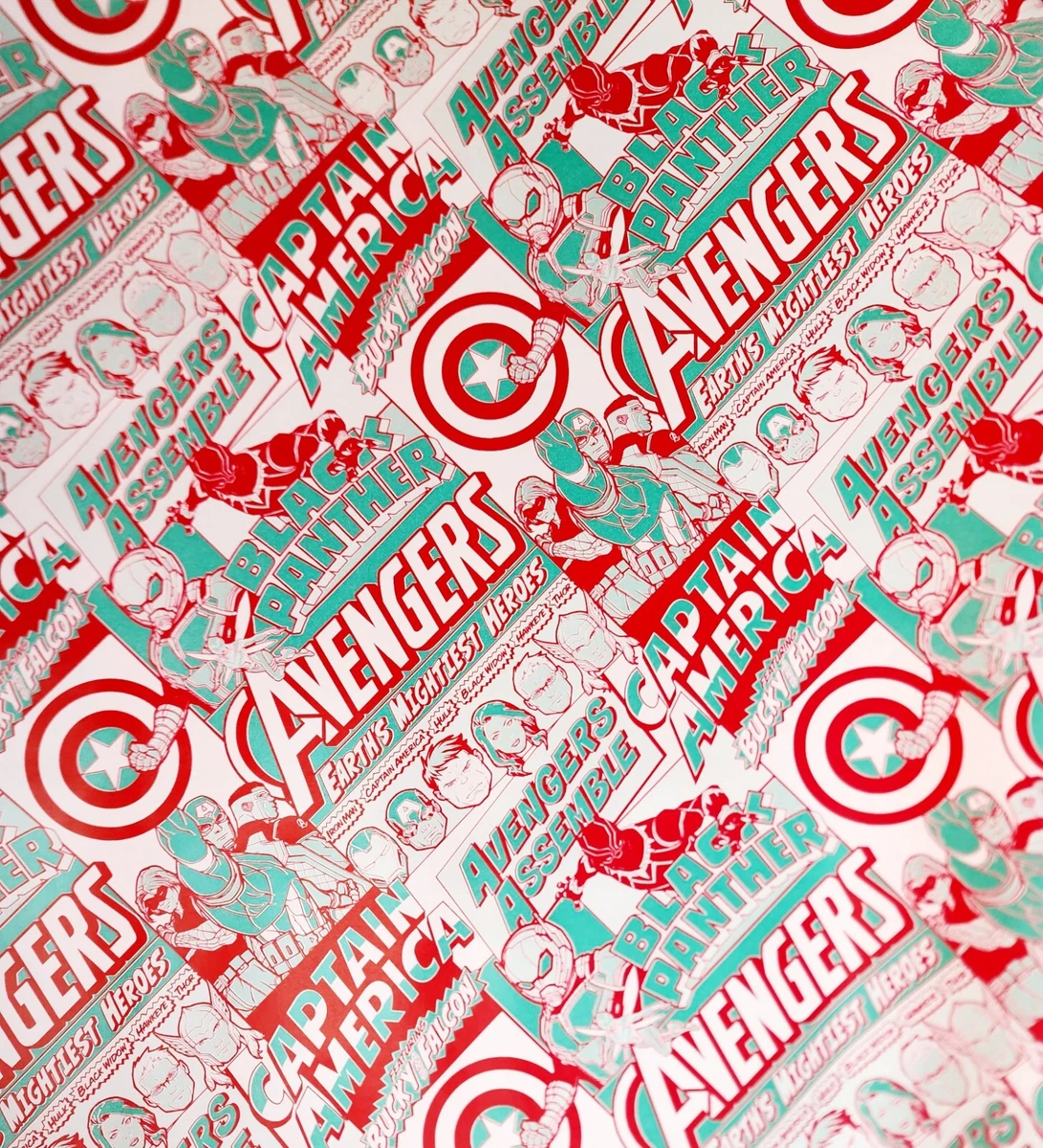 Avengers Gift Wrapping Paper