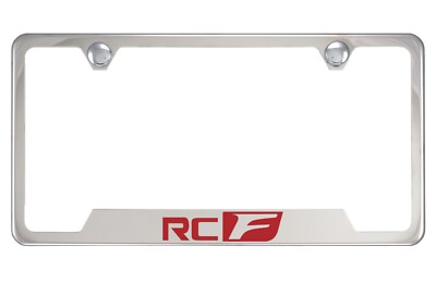 Chrome License Plate Frame for RCF, RC F, RC-F | eBay