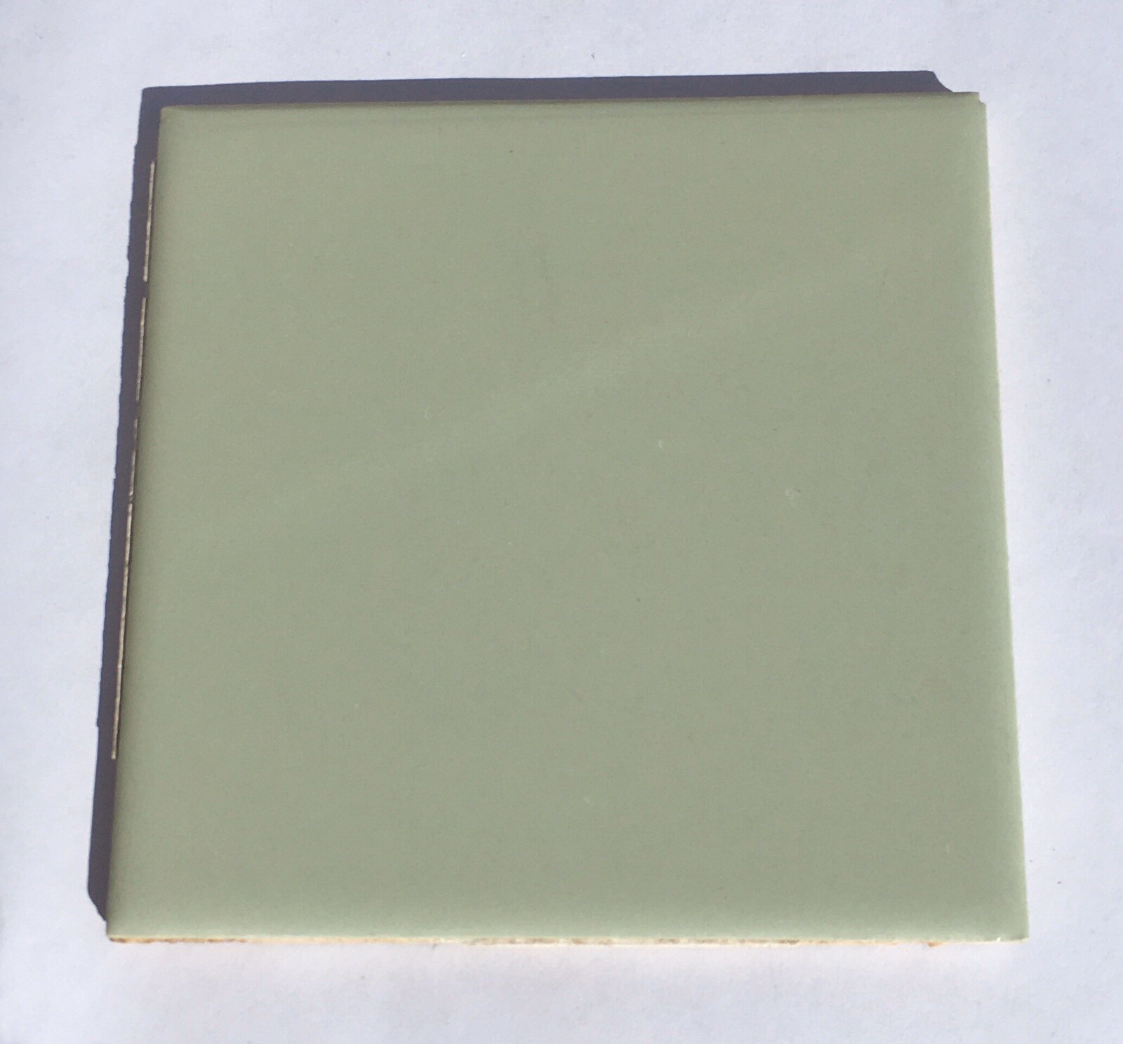 4x4 Vintage Tile in Bayberry -1 Piece- Salvaged- 'Wenczel' | eBay