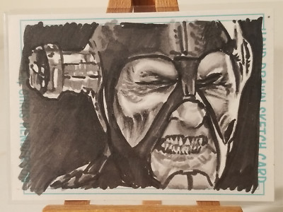 Original ACEO Sketch Card Chris Henderson - Farscape - Scorpius - Wayne ...