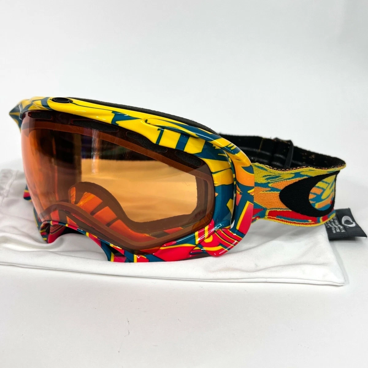 Orange Oakley Splice Goggles