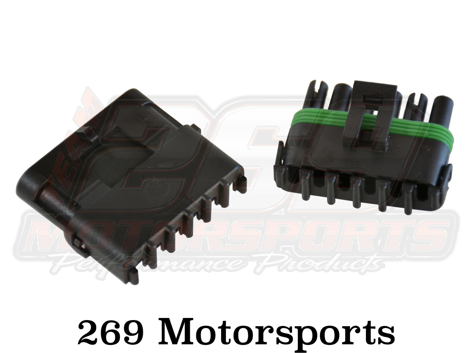 WEATHER PACK 6 PIN CONNECTOR 12-16 AWG Wire Water Tight Quick Connect ...