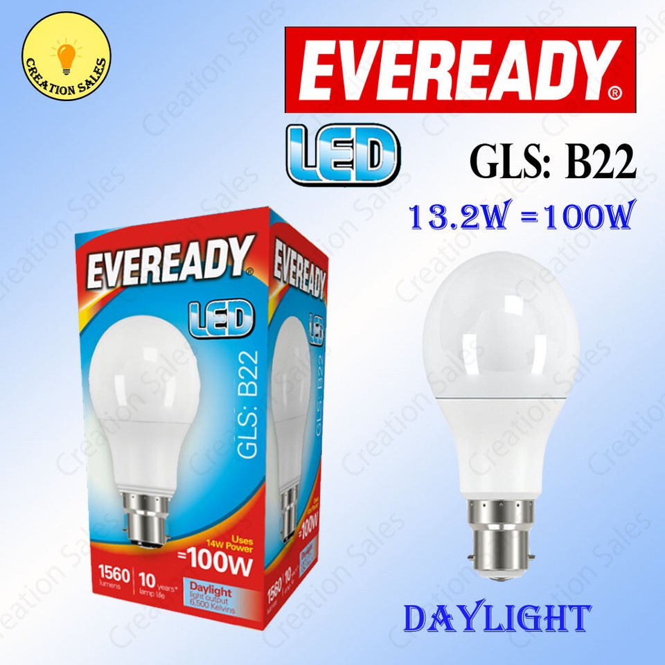 1-10 Pack LED GLS Bulb 40w 60w 100w B22 BC Bayonet E27 Light Cool Warm ...