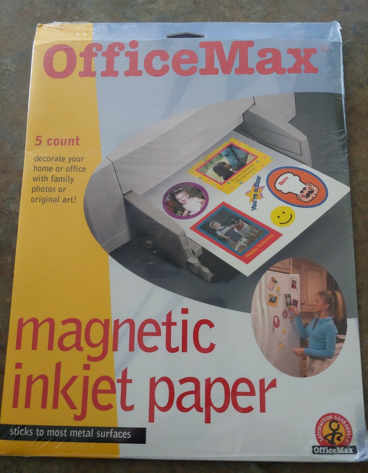OfficeMax Magnetic Inkjet Paper- 5 count | eBay