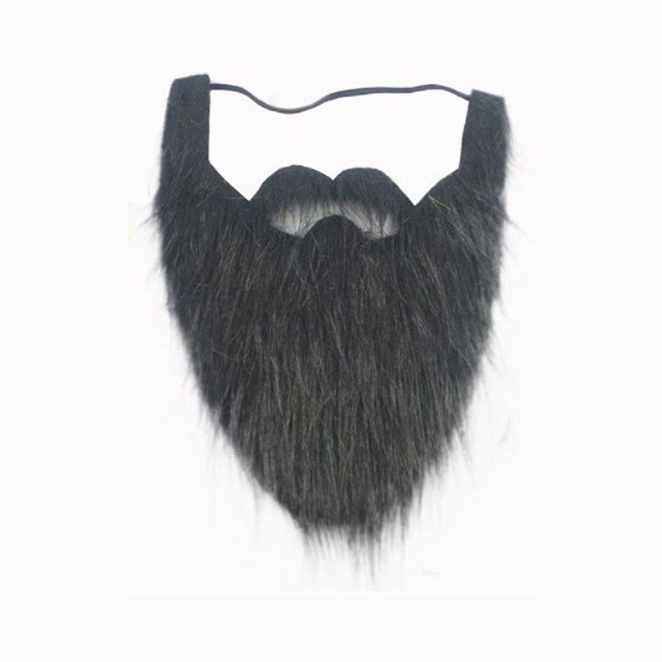 Men's Fake Beard Wig Funny Wig Beard Cosplay Wig Makeup Party Prop For ...
