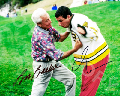 Adam Sandler Bob Barker Autographed 8x10 Photo Signed Reprint Happy ...