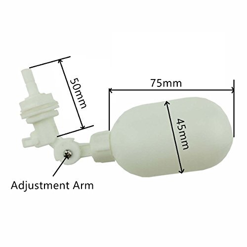 1/4 inch Tube Float Valve Kit for RO Water Reverse Osmosis System water ...