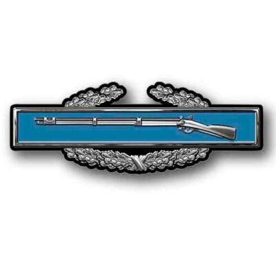 Combat Infantry Badge Decal Sticker Military Patriot 6.25" Wide Vinyl ...