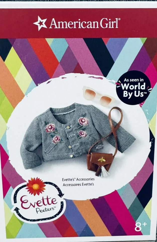 American Girl Doll Evette Peeters World By Us + Accessories NEW | eBay