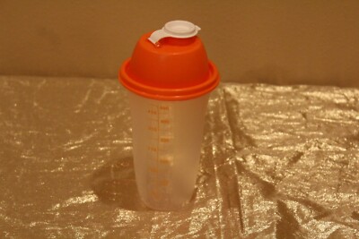 New UNIQUE Tupperware Quick Shake Shaker Blender Orange Color | eBay