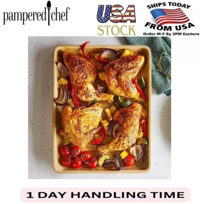 Pampered Chef: Stone Bar Pan - Free Shipping - 3-Year Guarantee -New in ...